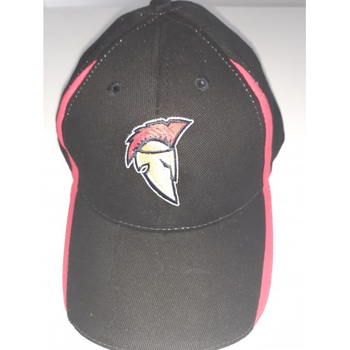 Cap Spartans Black/Red